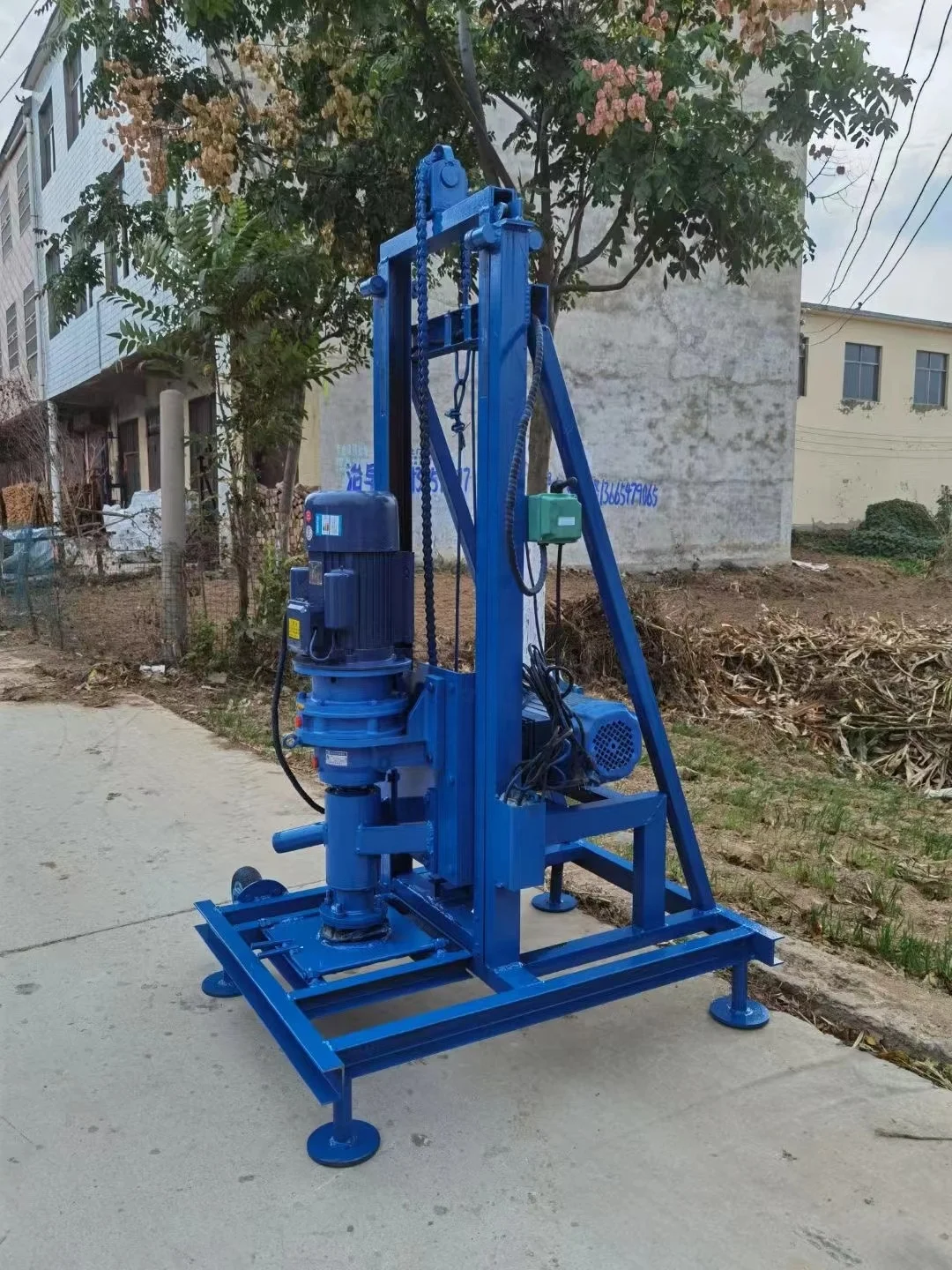 Portable 4KW Electric Water Well Drill Machine - Rotary Drilling for ...