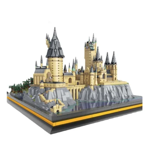 Mork 032102 Magic School Castle Model Kits Assembly Toys Building ...