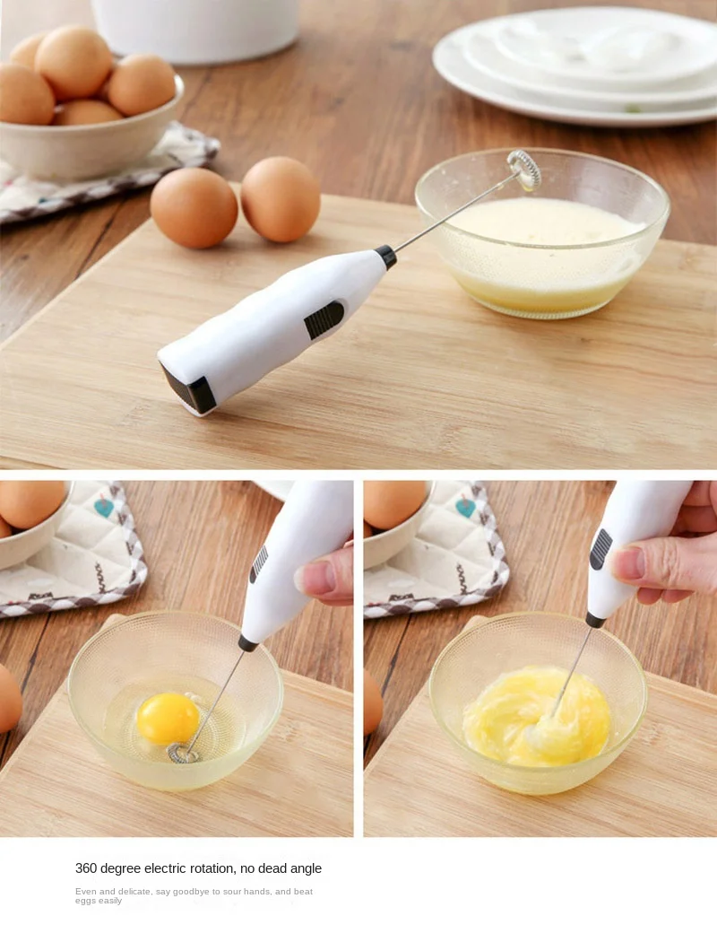 2022 Hot Sale Mini Portable Blender Egg Beater Handheld Electric Egg Beater