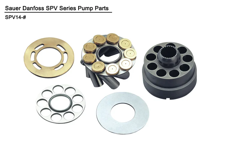 Sauer Danfoss Spv Series Piston Pump Rotary Group Hydraulic Parts Spv14 Spv15 Spv18 - Buy ...