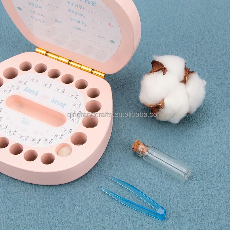 Children Deciduous Teeth Box Keep Memory Cute Children Tooth Container ...