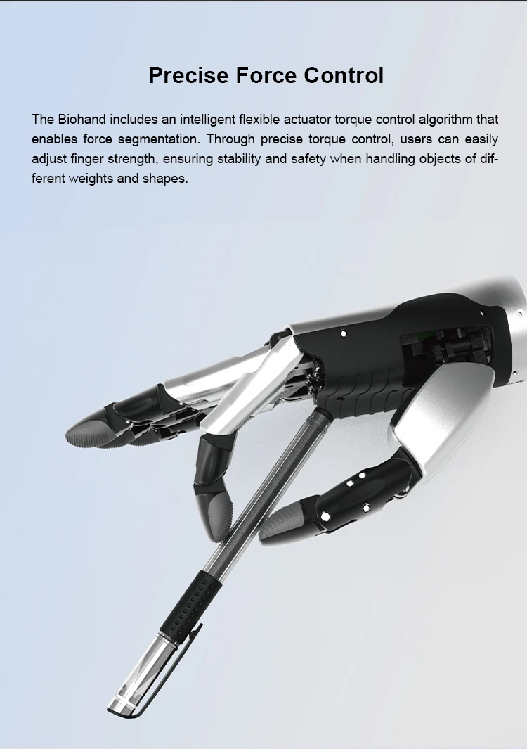 Humanoid Robot Hand - Prosthetic Hand with Open Source Code