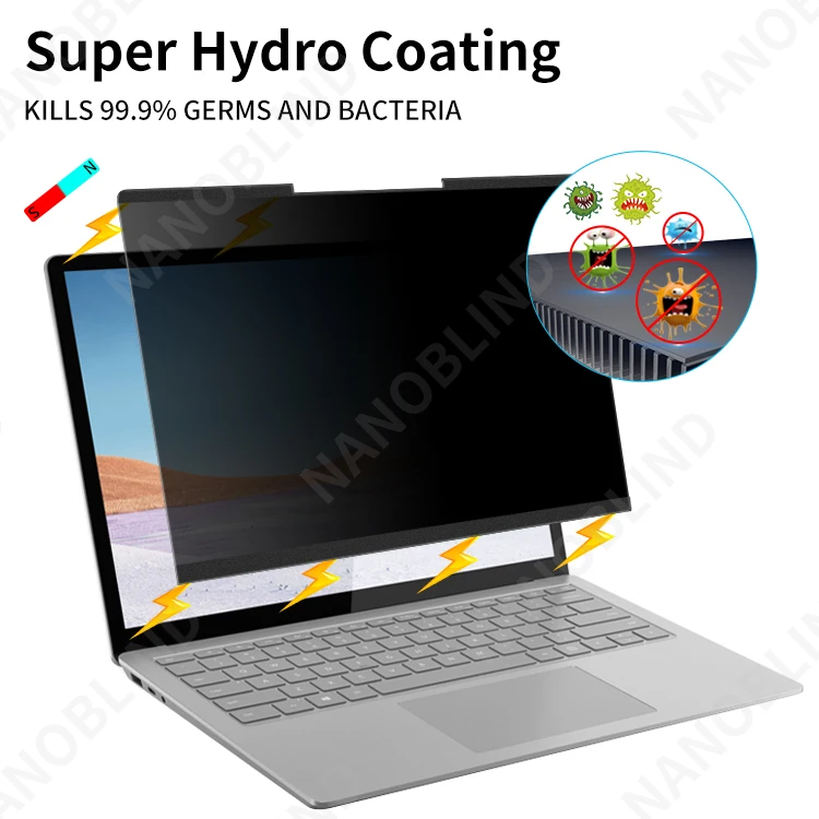 Surface Laptop 15inch Anti-peeking Filter 4 Sides Notebook Privacy ...