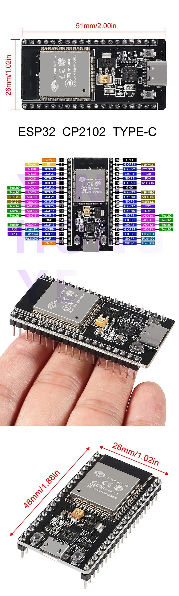 ESP32 Development Board - Versatile and Powerful Module