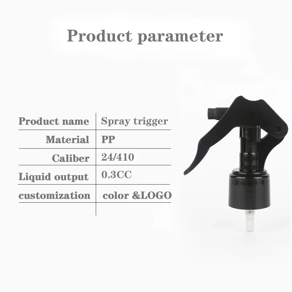 Professional Hand White Blue Black Plastic PP 28/410 Trigger Sprayer