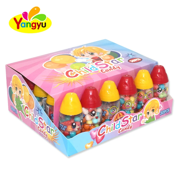 Sweet Fruit Flavor Puffed Candy Colorful Hard Candy - Buy Hard Candy ...