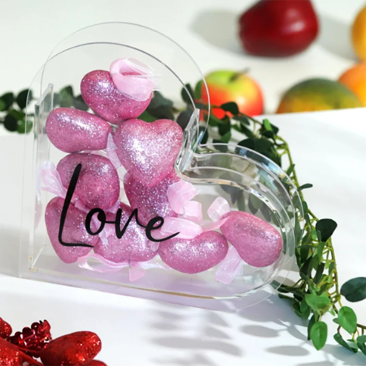 TOYIN Acrylic Heart Shaped Flower Vase| Alibaba.com