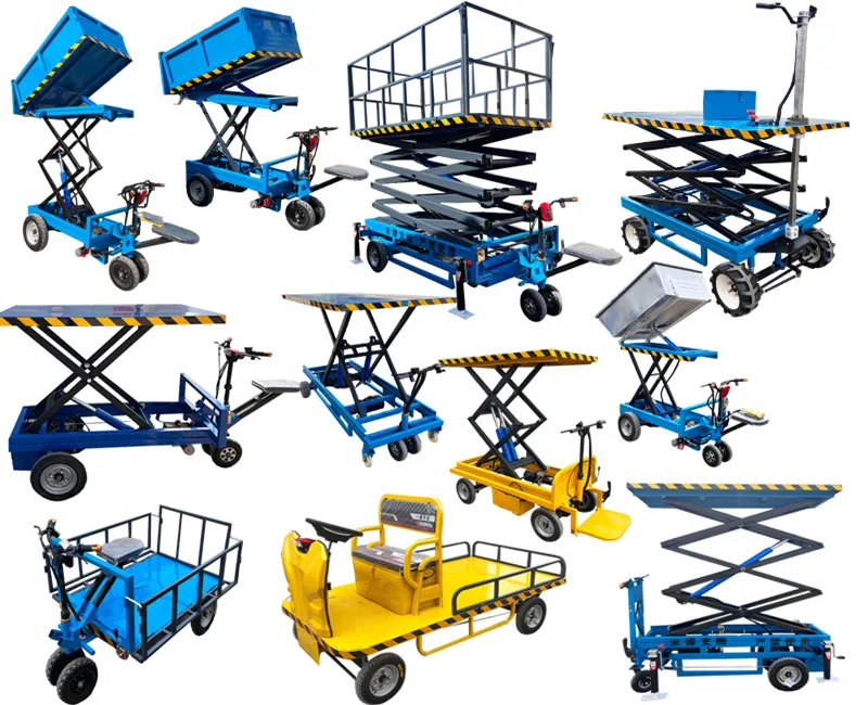 Industrial Logistics Warehouse Material Transport Battery Powered ...
