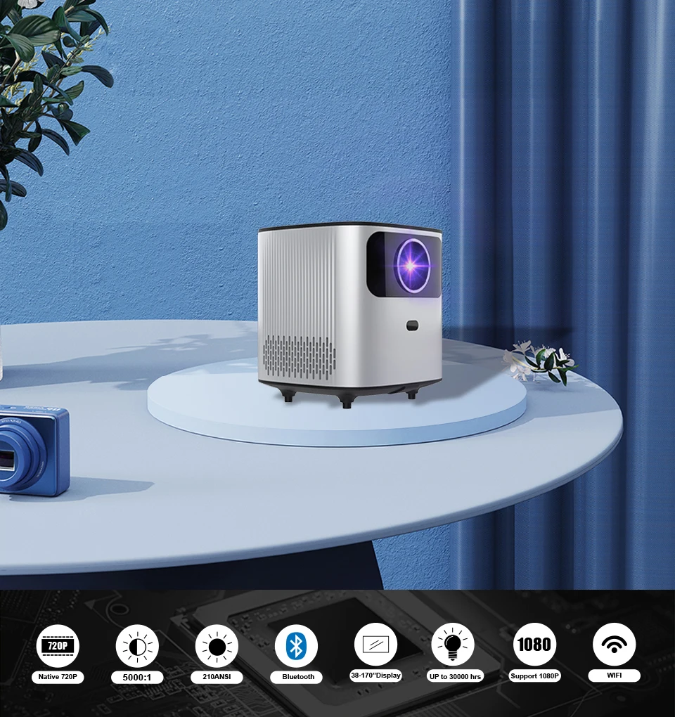 Mobile Phone Projectors & Presentation Equipments Wifi Video Proyector ...