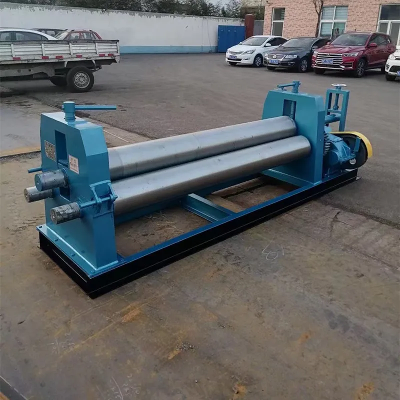 3 Roller Steel Rolling Machine - Manual & Efficient