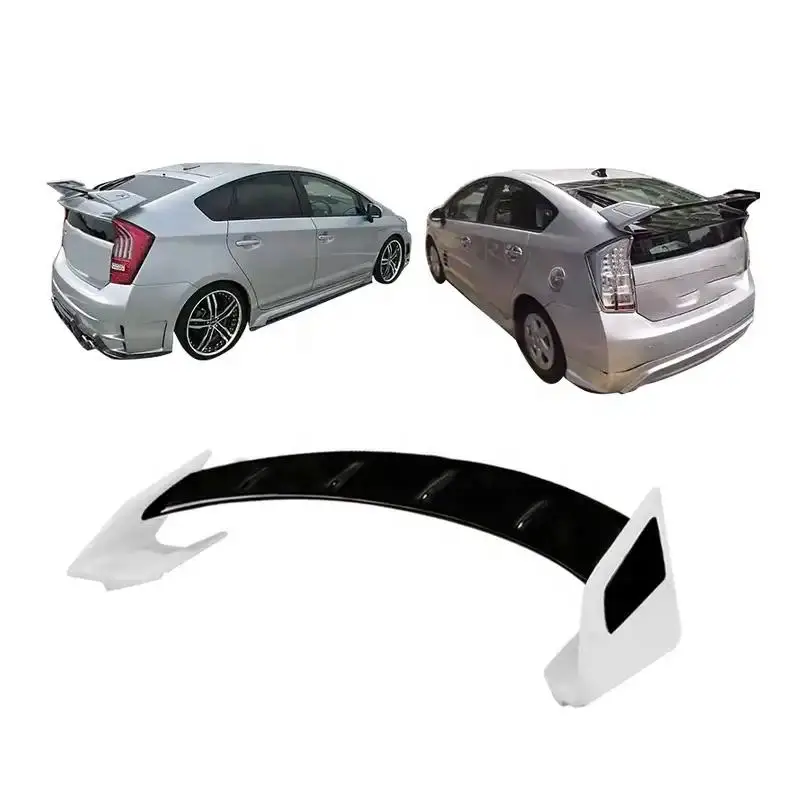 Car Big Rear Spoiler For 2009-2015 Toyota Prius Modified Spray Paint ...