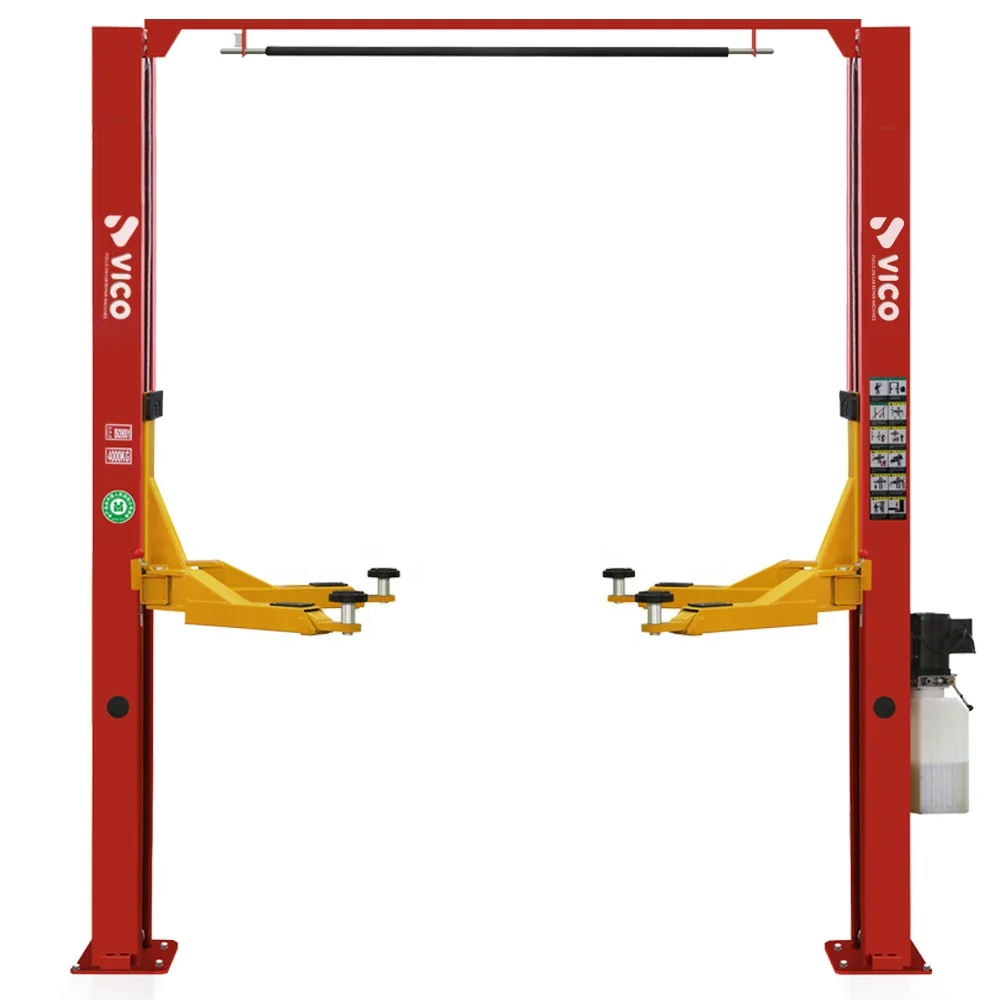 4t Floor Clear Hoist One Side Manual Release 2 Post Car Lift - Buy Two ...