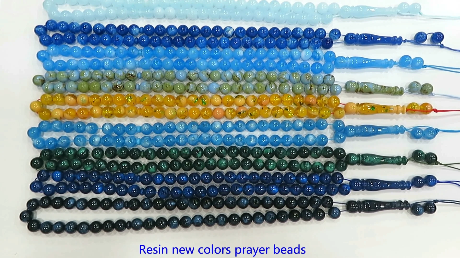 Blue Shining Color Islam Religious Items Islamic Prayer Beads Wedding ...