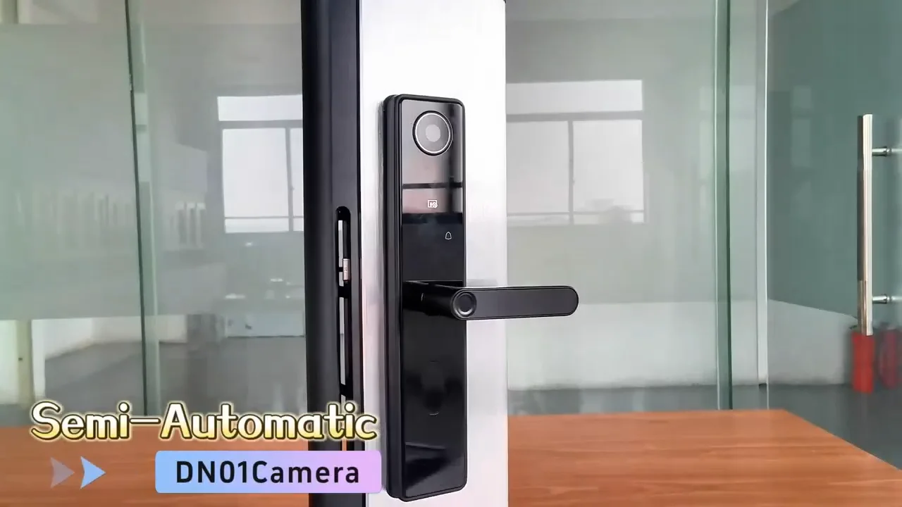 New Designed Video Door Phone Intercom Smart Locks Compatible Remote ...