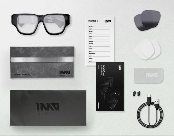 2022 Vr Ar Glasses With Camera Quad Core 2gb/32gb Inmo All-in-one ...