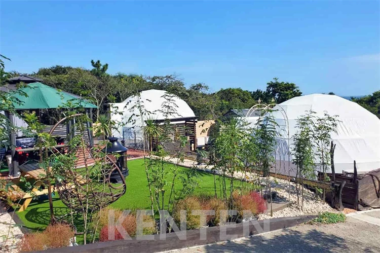 Luxury Winter Outdoor Igloo Hotel Glamping Dome House Tent Geodesic ...