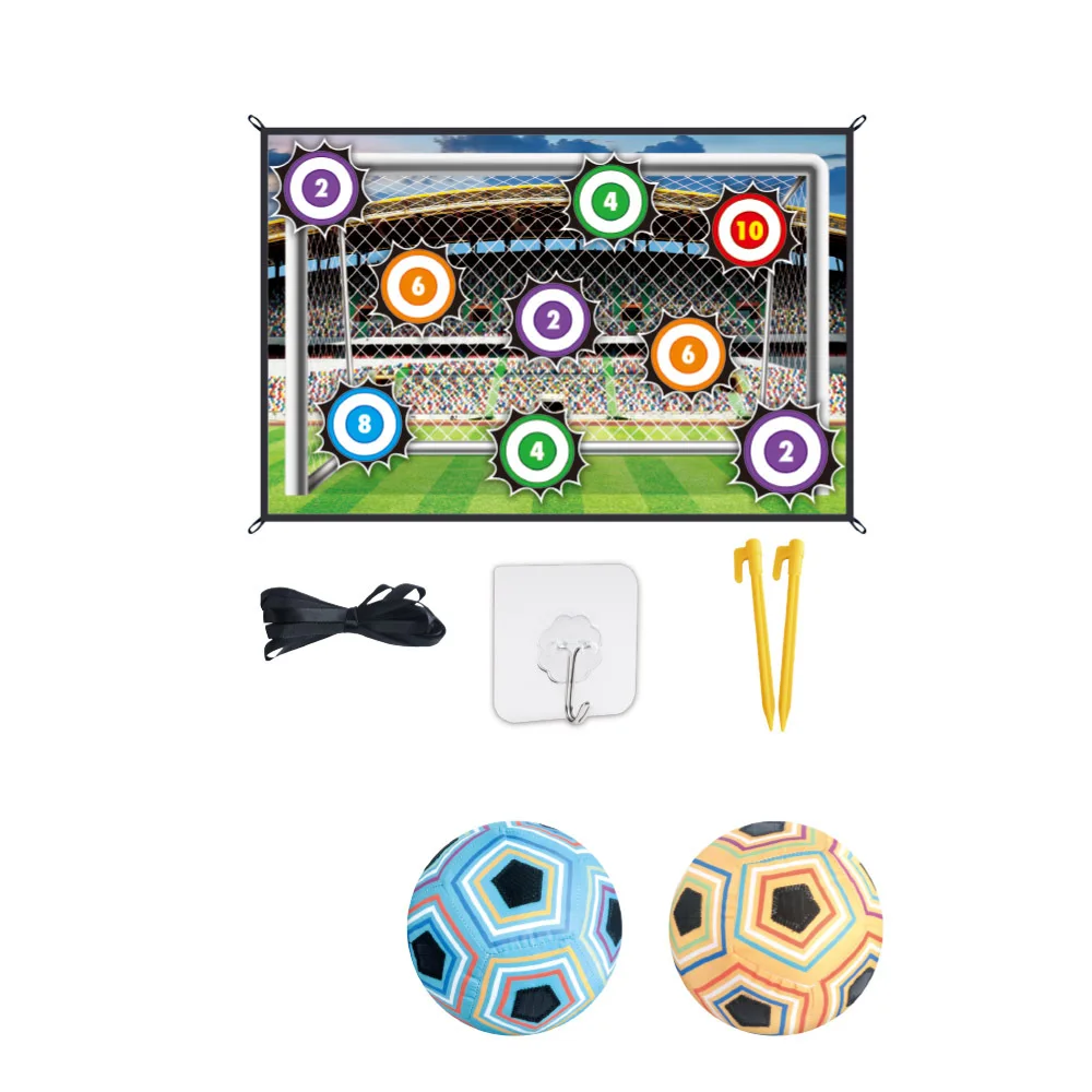 Soccer Ball Game Set for Kids - Indoor & Outdoor Toss Soccer Goal with ...