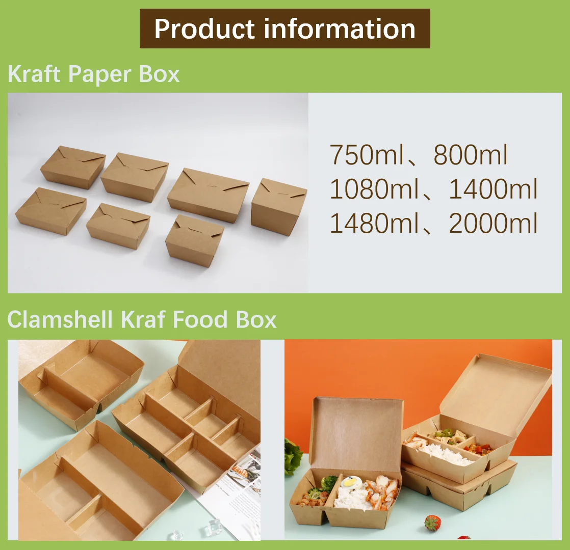 Sandwich Boxes With Window Baguette Sandwich Brown Cardboard To Go ...