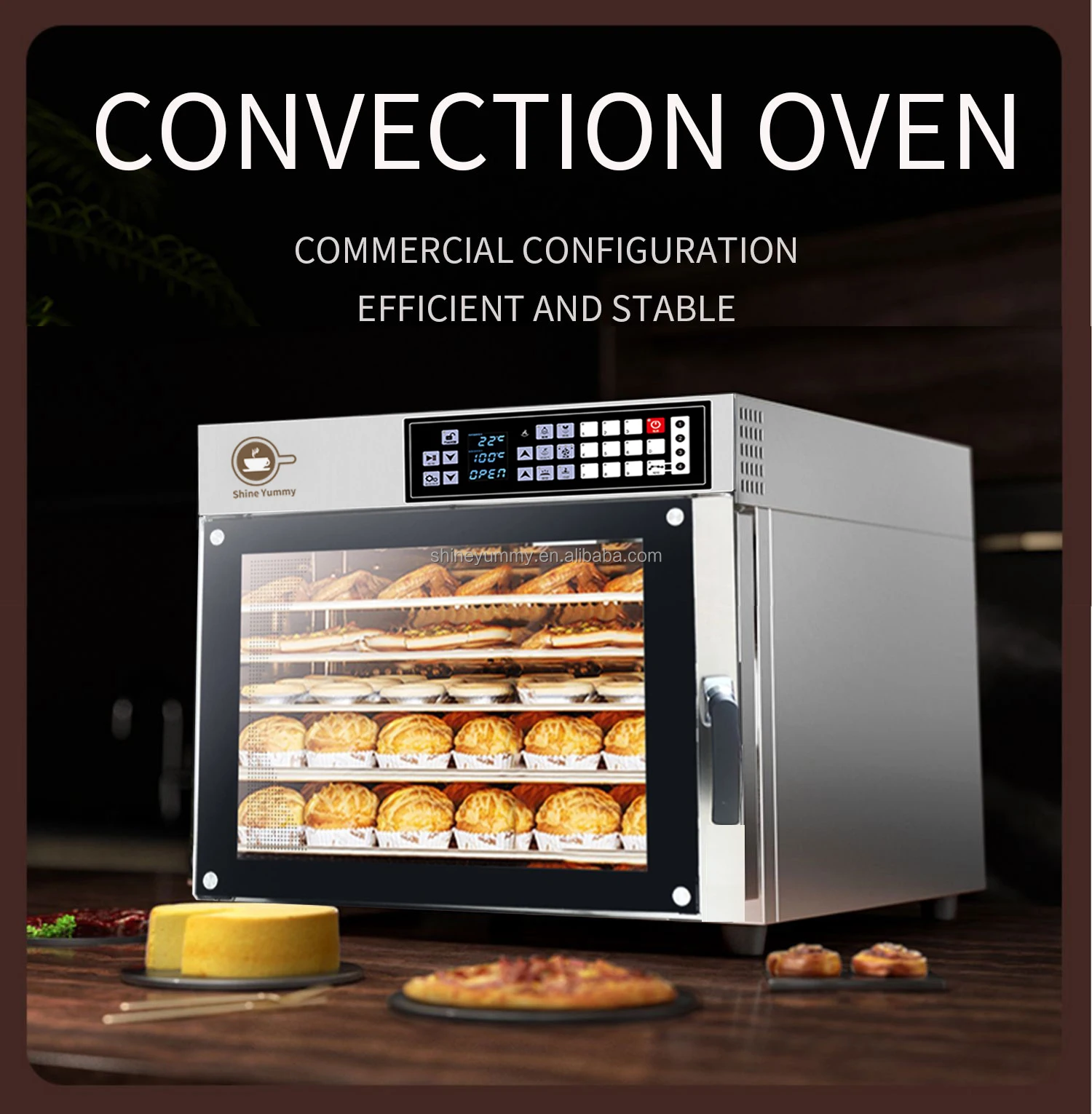 Electric Cake Oven - High Productivity Convection Oven