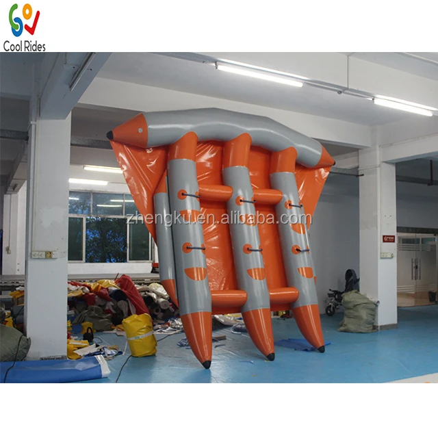 Custom-made PVC Inflatable Flyfish Tube / Inflatable Flying Fish ...
