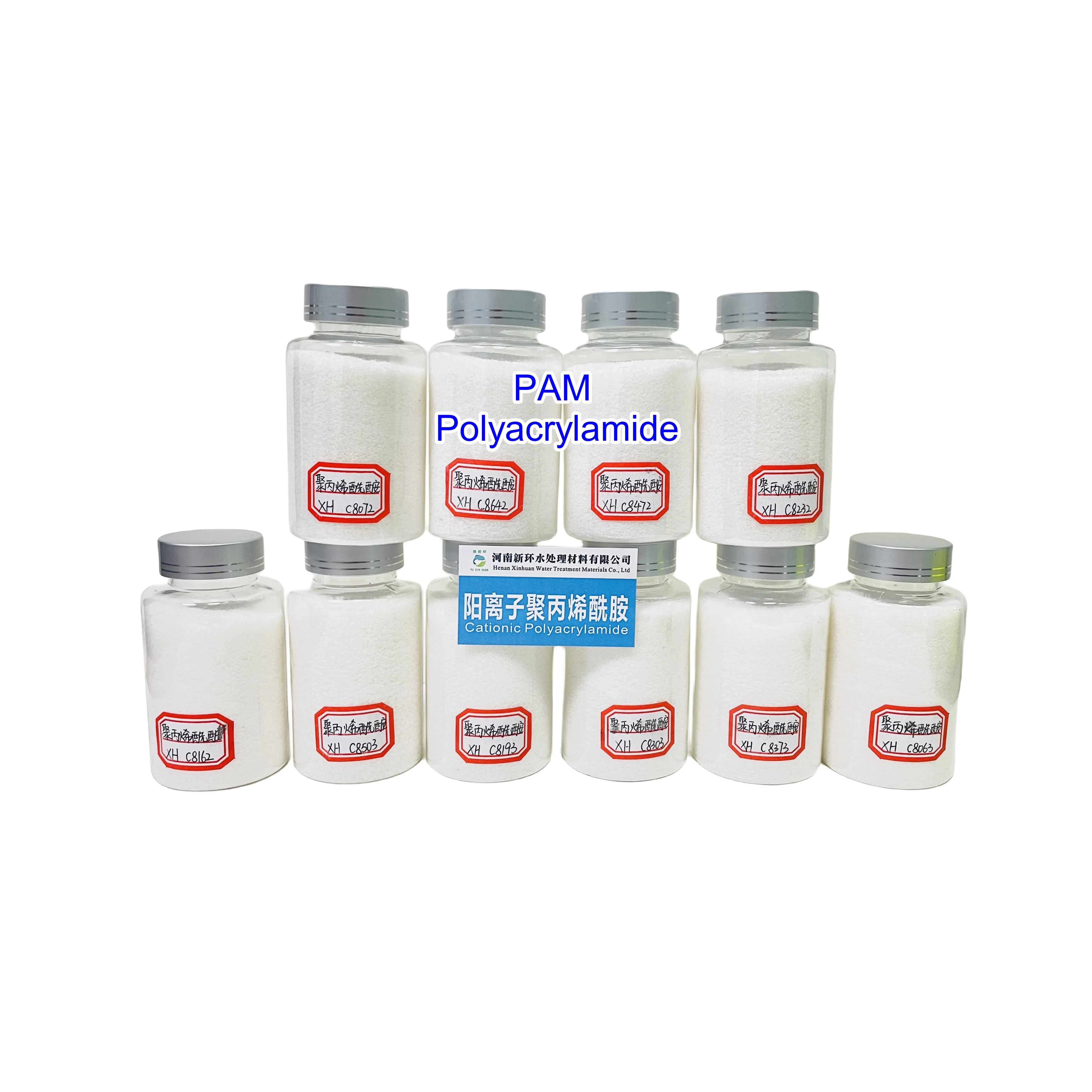 12 Million Cation Polyacrylamide Water Treatment Pam Polymer Flocculant Polyelectrolyte - Buy ...