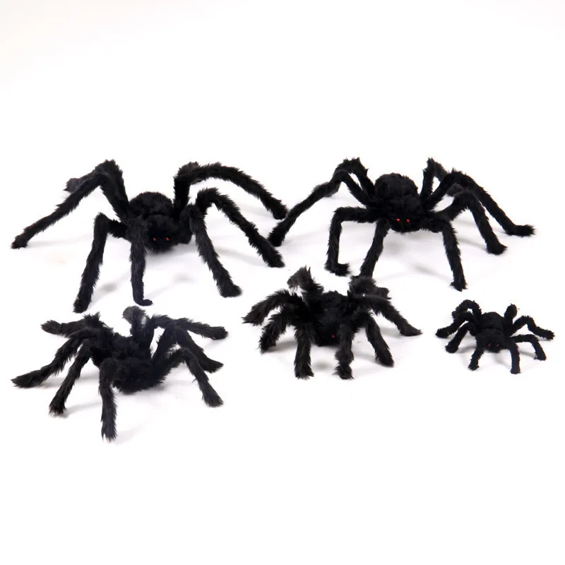 Halloween Spiders Giant Scary Realistic Hairy Spider For Halloween ...