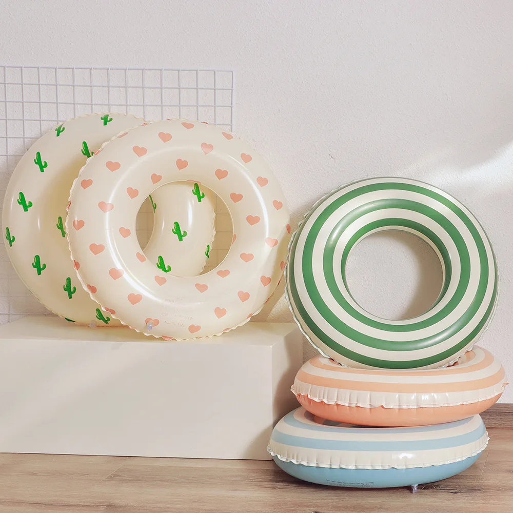 Hot Sale Thick Ins Style Baby Swimming Ring Inflatable Big Pool Floats ...