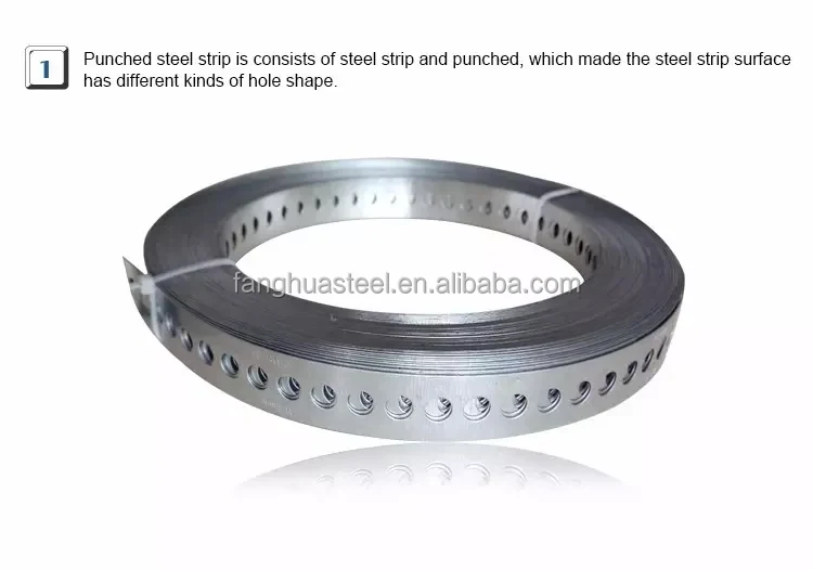 Fanghua Perforated Banding Fixing Band Builders Wavy Metal Strapping ...