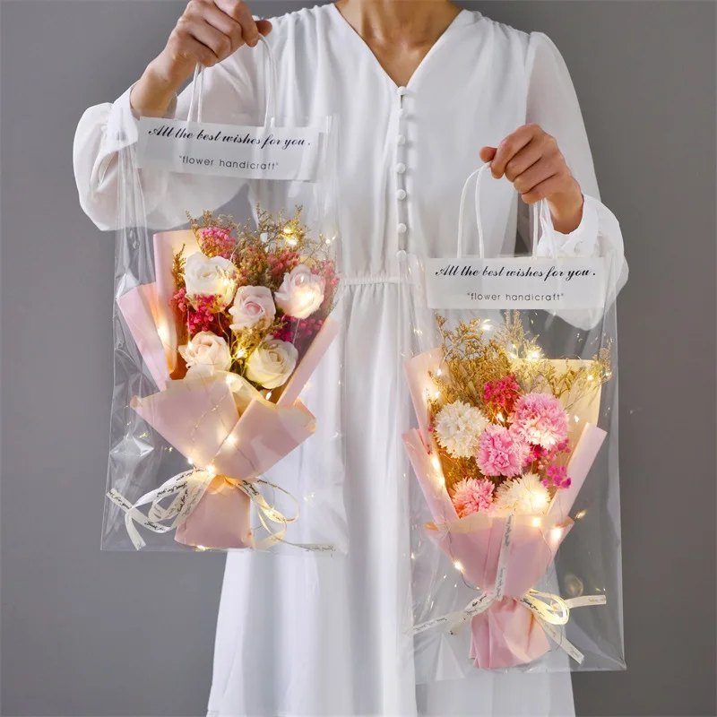 Handmade LED Flower Bouquet - Perfect for Christmas & Valentine's