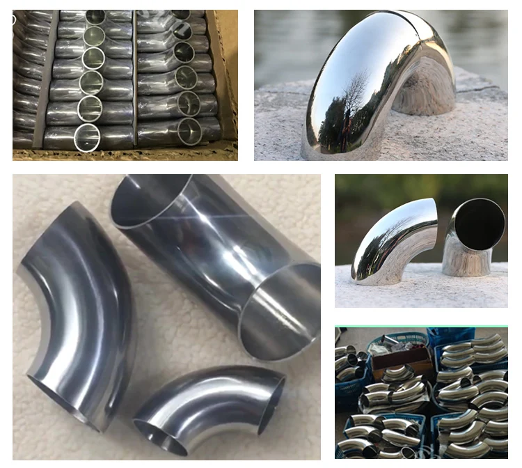 Stainless Steel 304 316 Butt Weld Elbow Inox Pipe Fitting 90d/45d Elbow ...