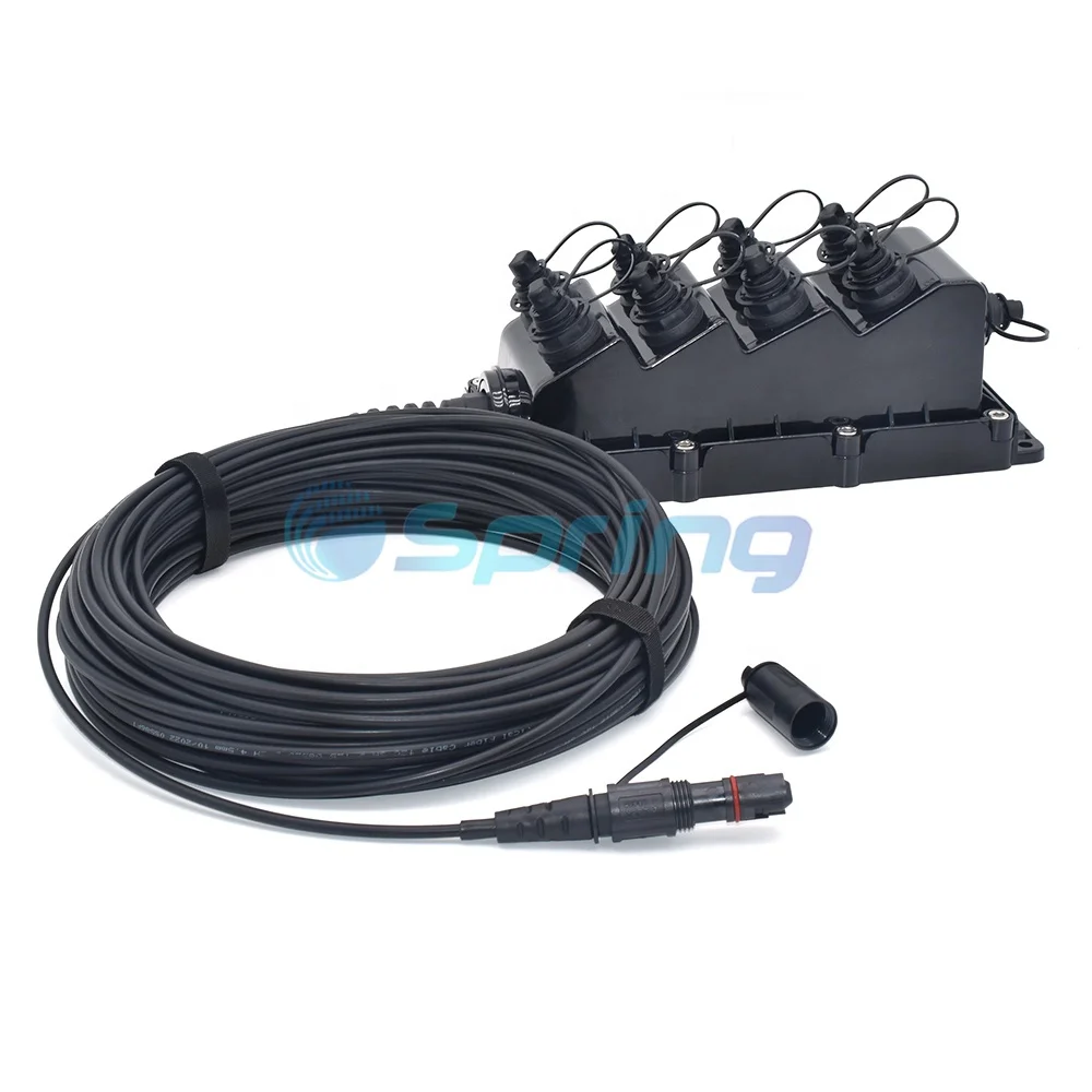 8 Port Optitap Mpo Indexing Mst Box With Round Armored 12 Cores Drop ...