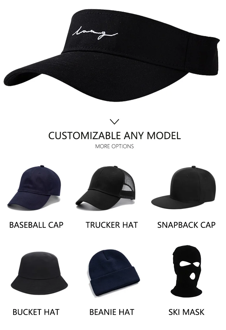 Sun Visor Cap/sports Visor Hat for Men - Versatile & Stylish