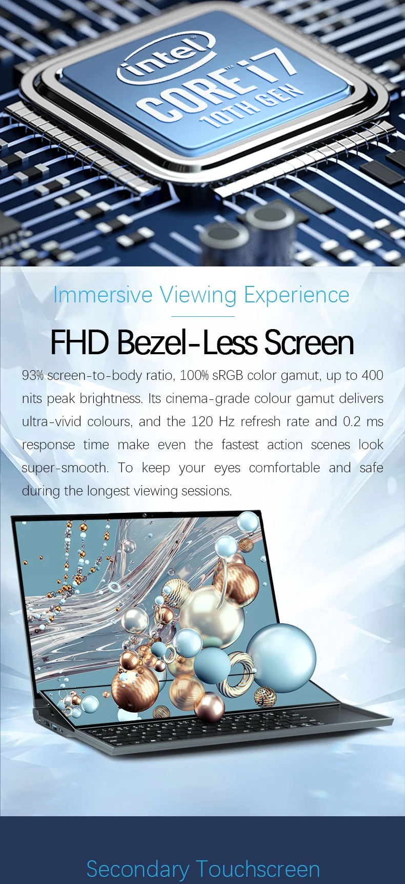 Zbook Pro Ux582 Pc Gaming Core I7 10750h Pc Portable 16.1 Inch Dual ...