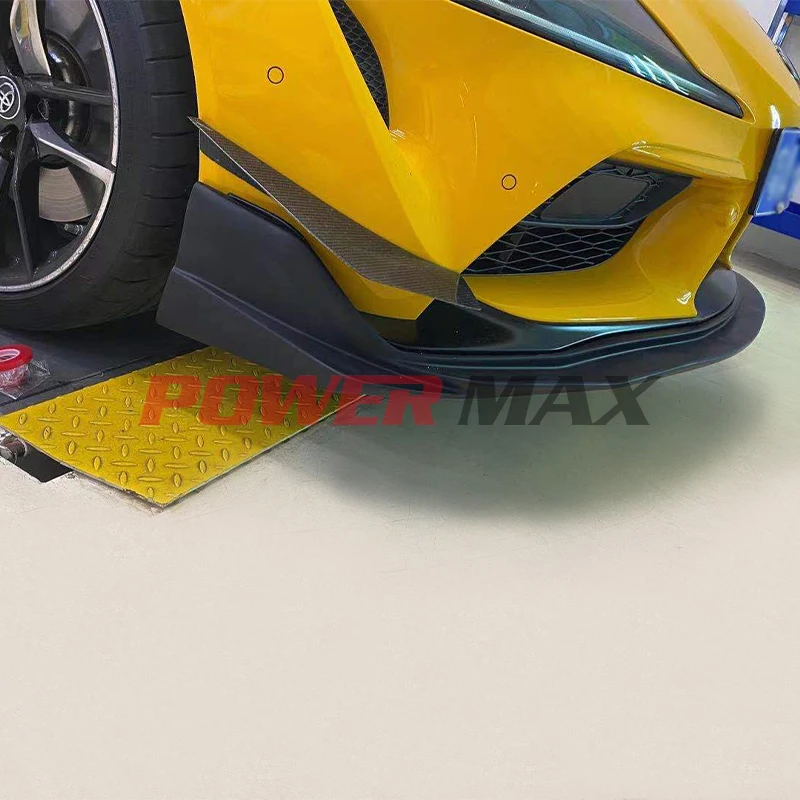 Carbon Fiber V Style Front Bumper Lip for Supra A90 MKV Front Splitter ...