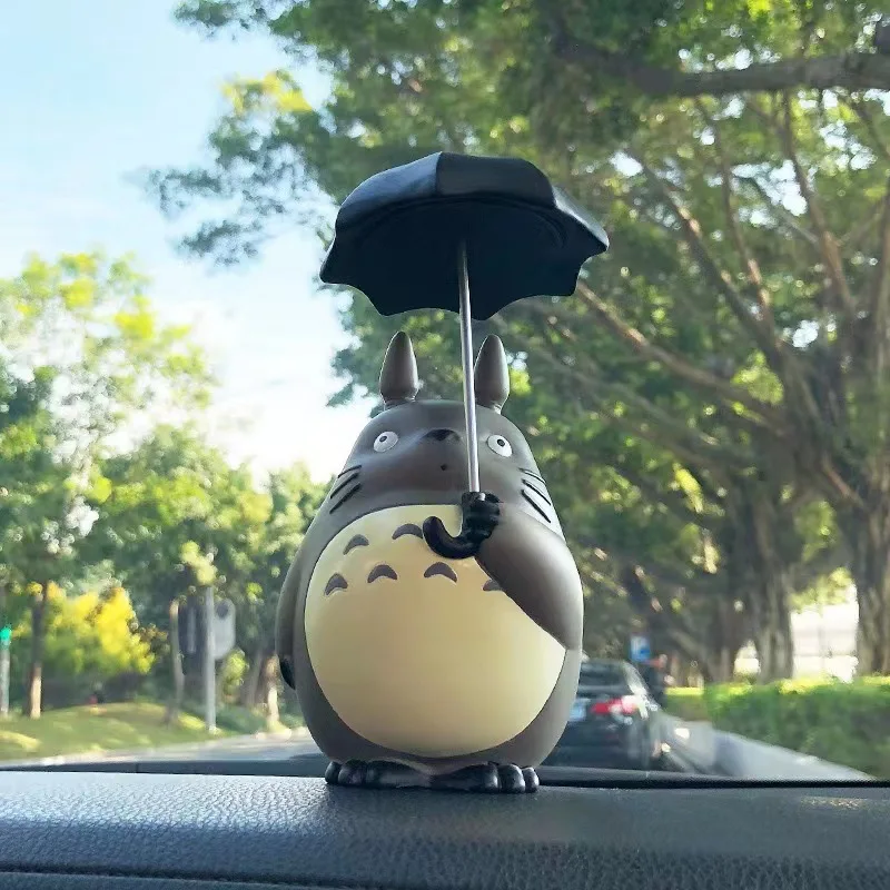 5 Pcs/set Cartoon Car Toy Ornament Miyazaki My Neighbor Totoro Aute ...