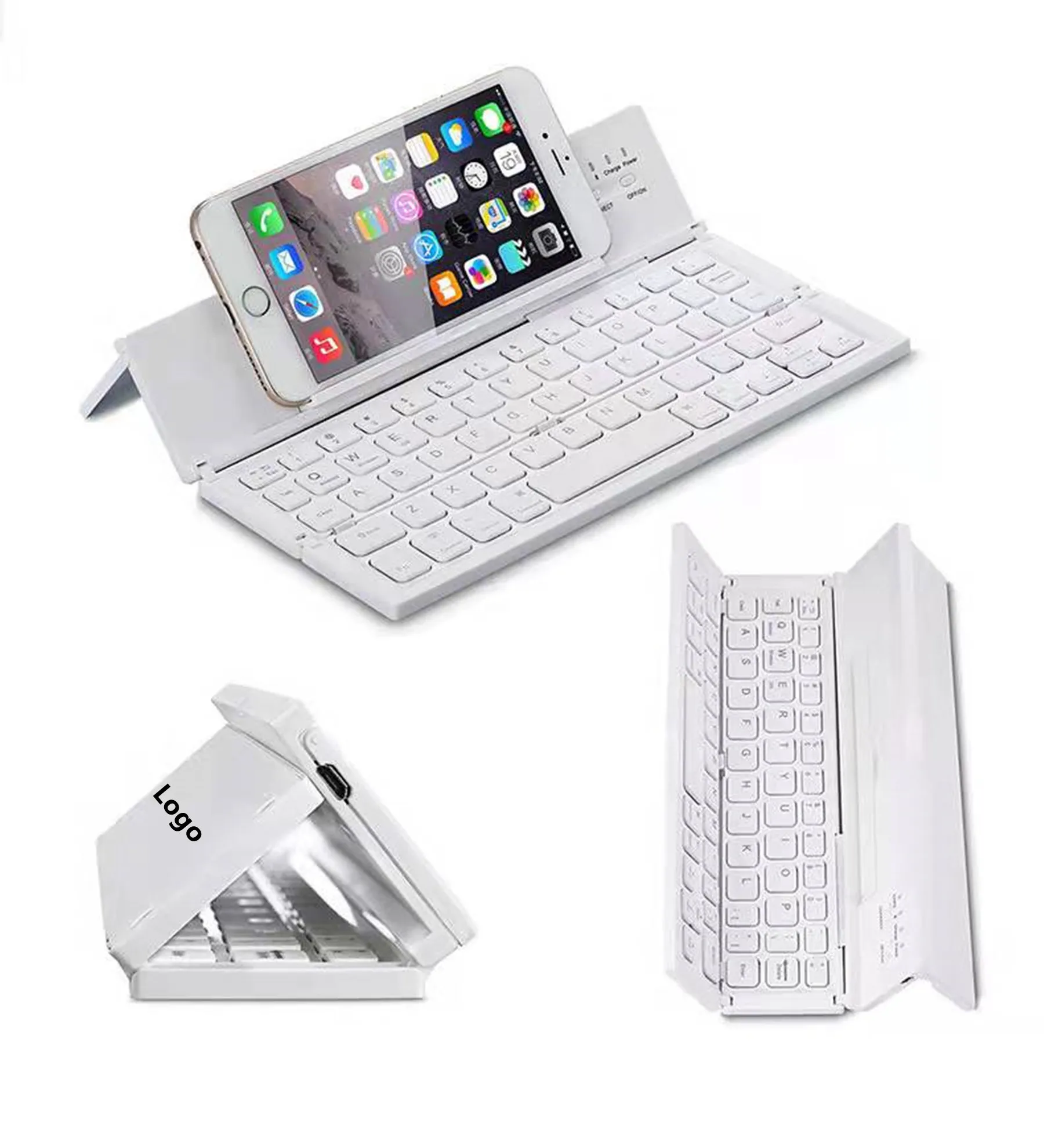 Foldable Bluetooth Wireless Keyboard Pocket Size Keyboard For Pad ...