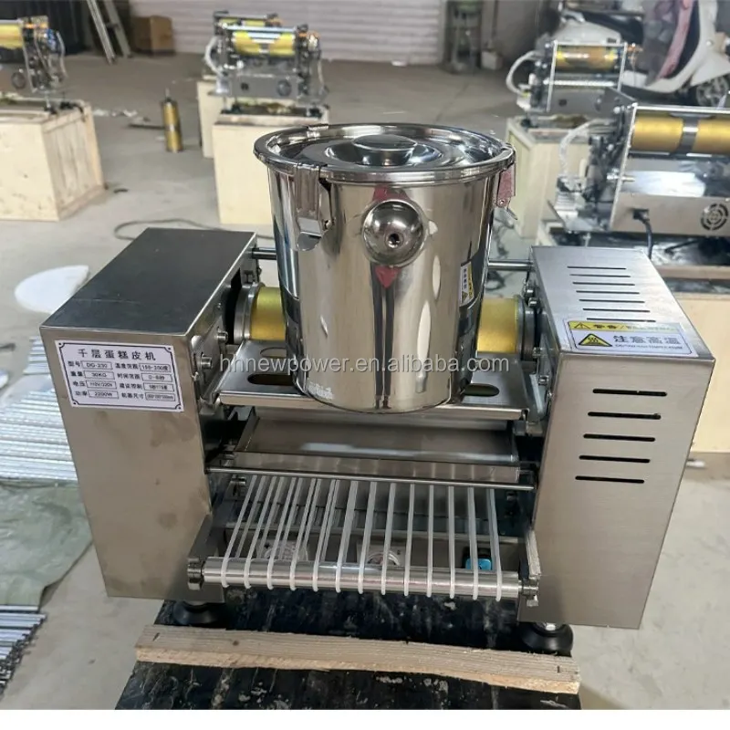 2800W Roast Duck Pie Crust Machine Pancake Machine 220V Thousand Layer ...