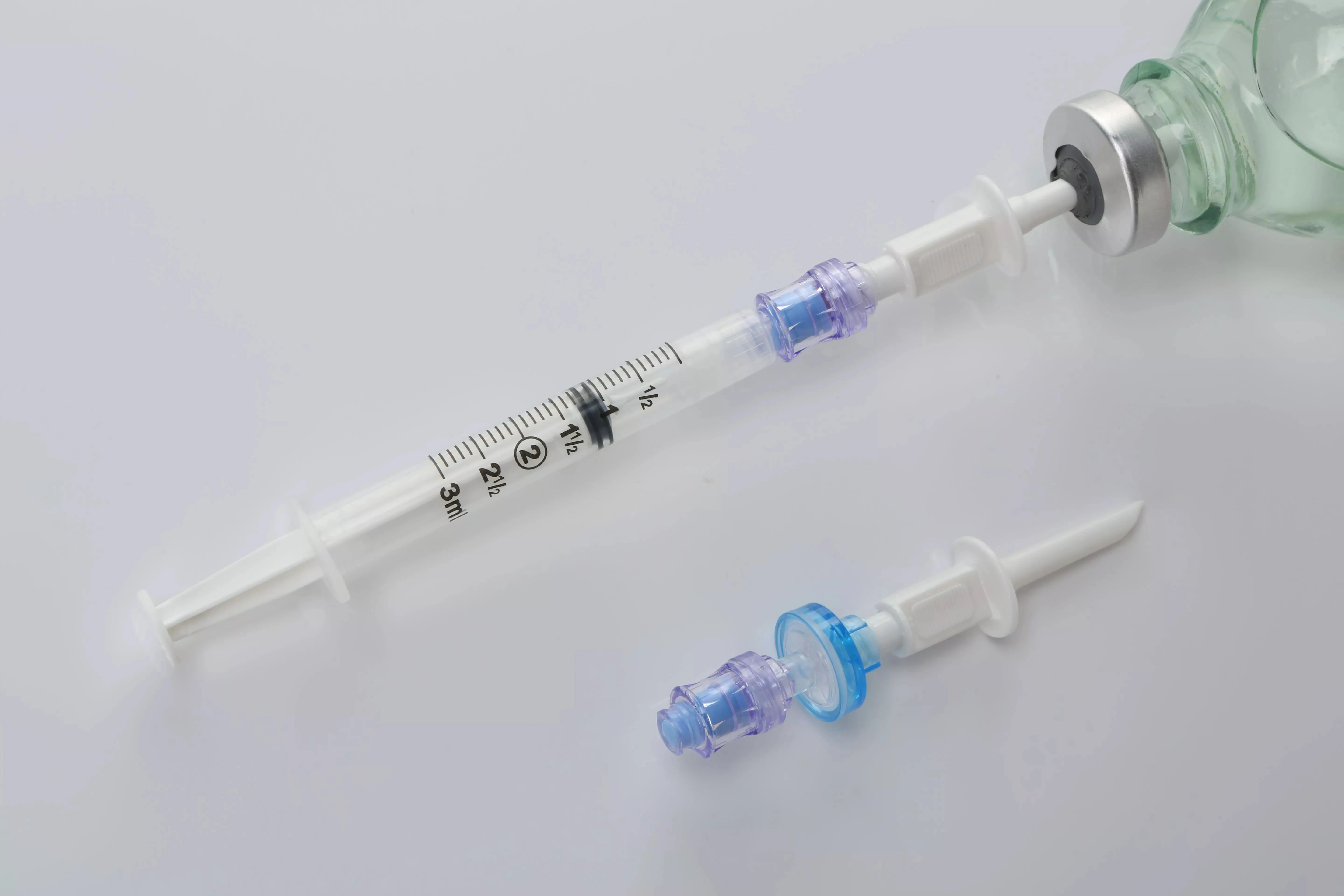 Medical Disposable Needless Connector Luer Lock Needle Free Connector ...
