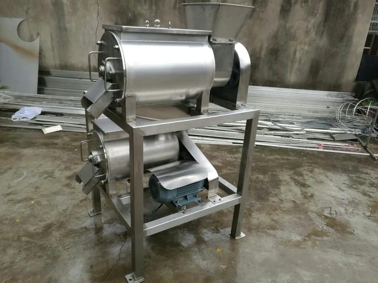 Industrial Vegetable Pulper Orange Lemon Strawberry Grape Cherry Tomato ...