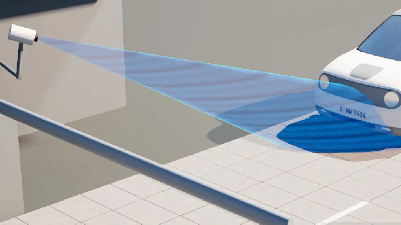 Car Number Plate Recognition Camera 1080p Vehicles License Plate ...