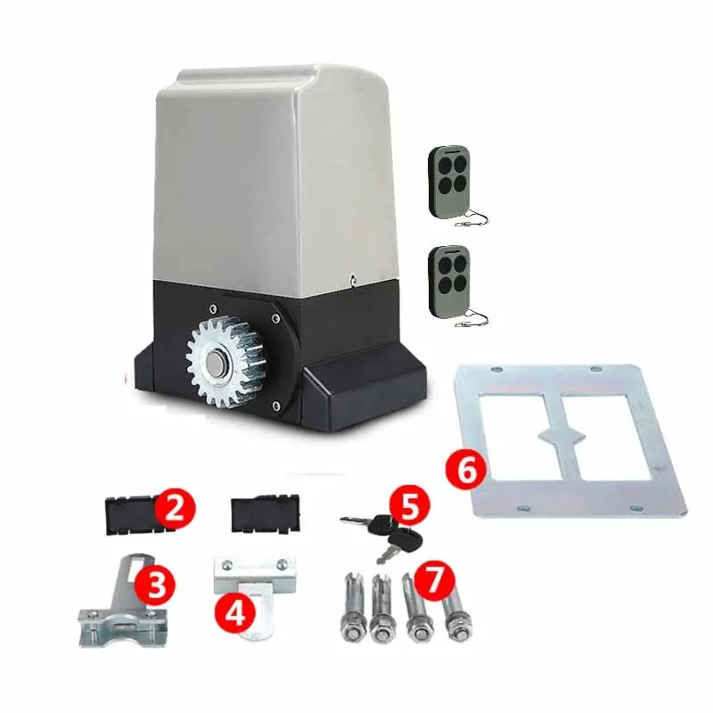 WI-FI 800kg Economical Residential Automatic Sliding Gate Opener ...