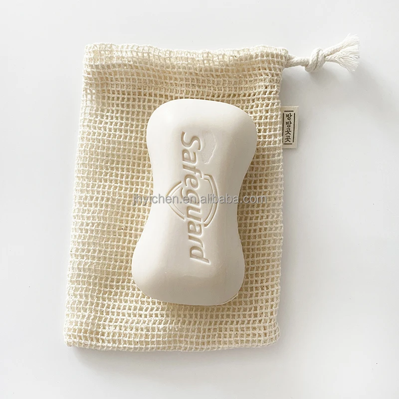 Eco-friendly Cotton Soap Saver Pouch - Recyclable & Durable