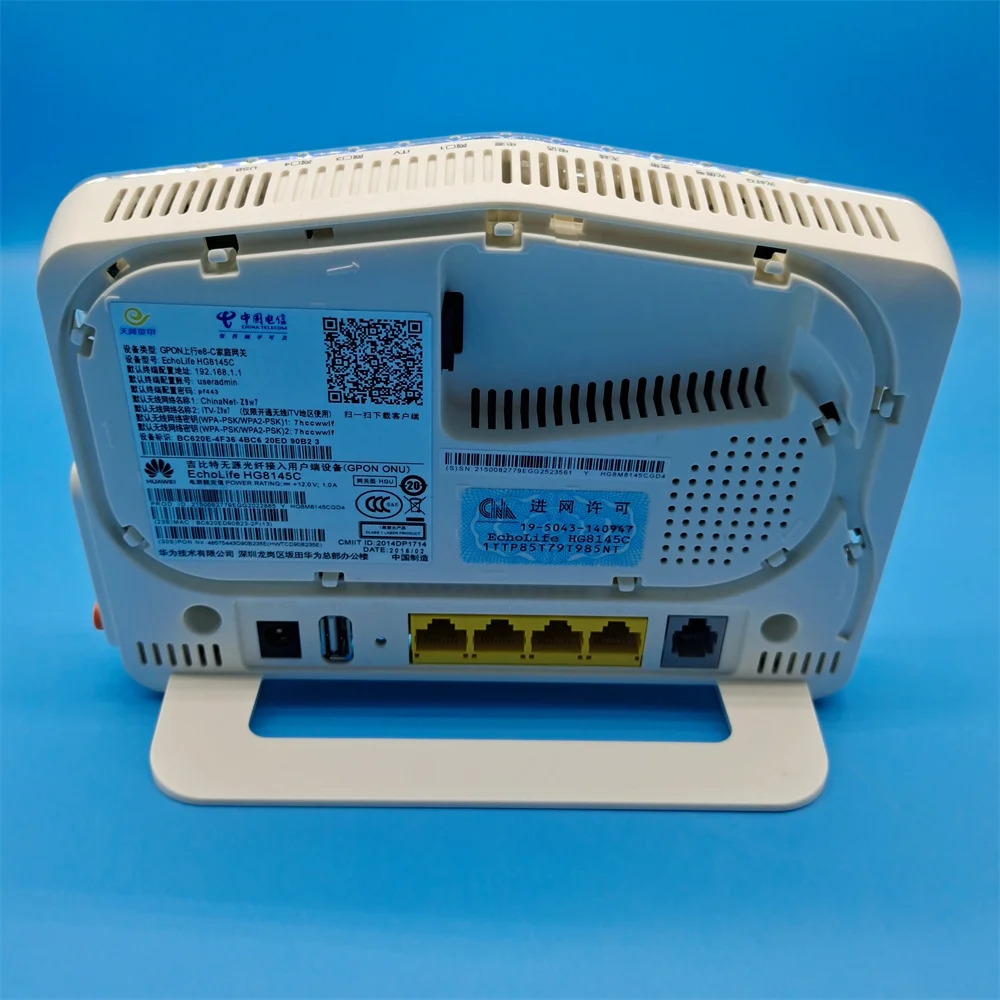 Huawei Original Hg8145c Epon Gpon Xpon Onu Ftth Ont 4fe+1pot+1usb+2.4g Wifi Optical Network Wifi ...