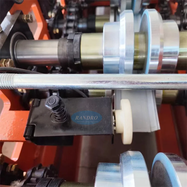 High Performance U Channel U Purlin Roll Forming Machine For Metal ...