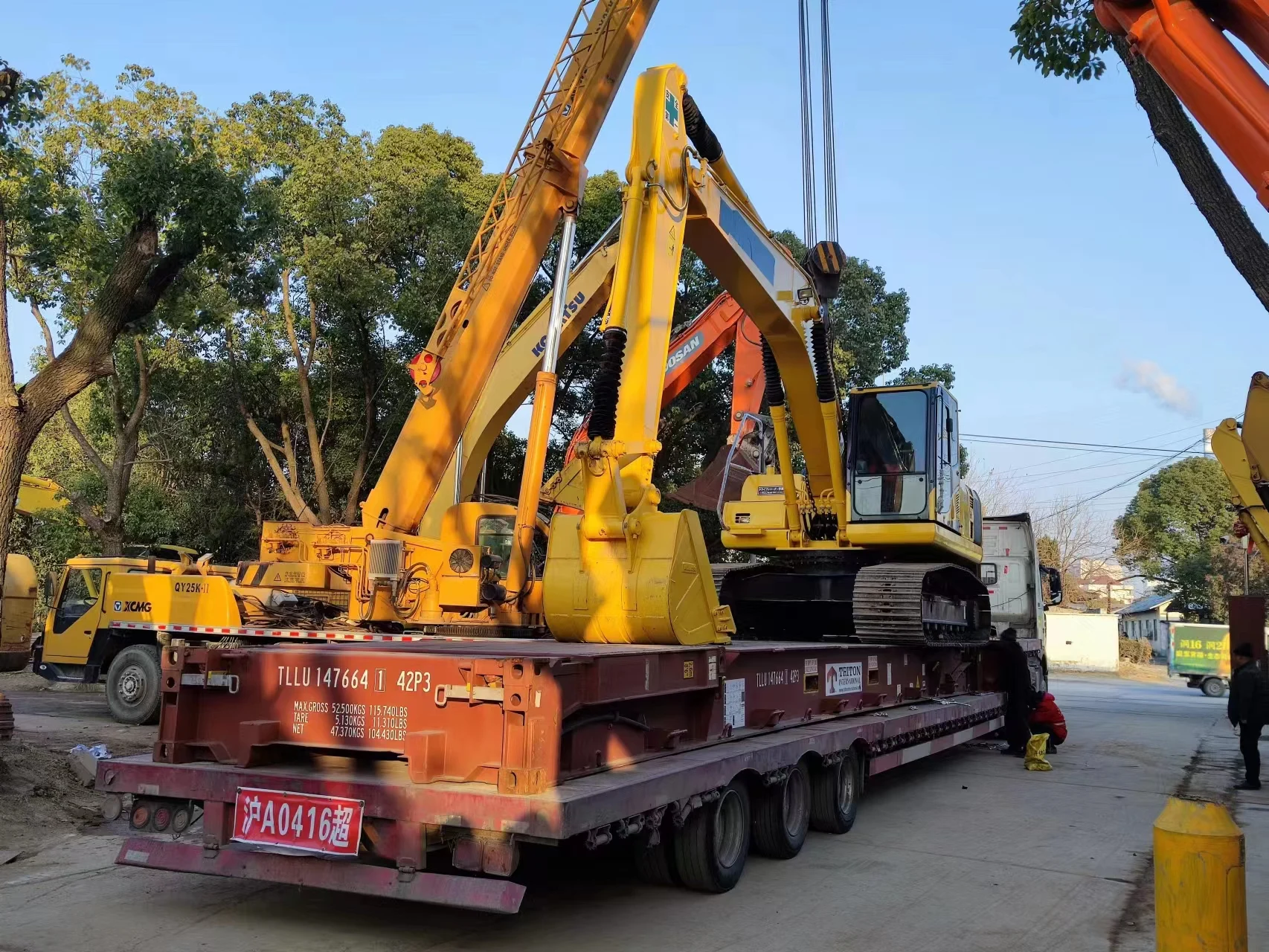 Used SANY SY1250H 125 Tons Hydraulic Crawler Excavator for Mining ...