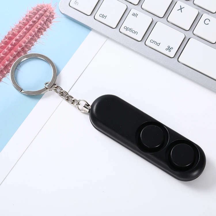 High Decibel Electronic Portable Keychain Personal Alarm