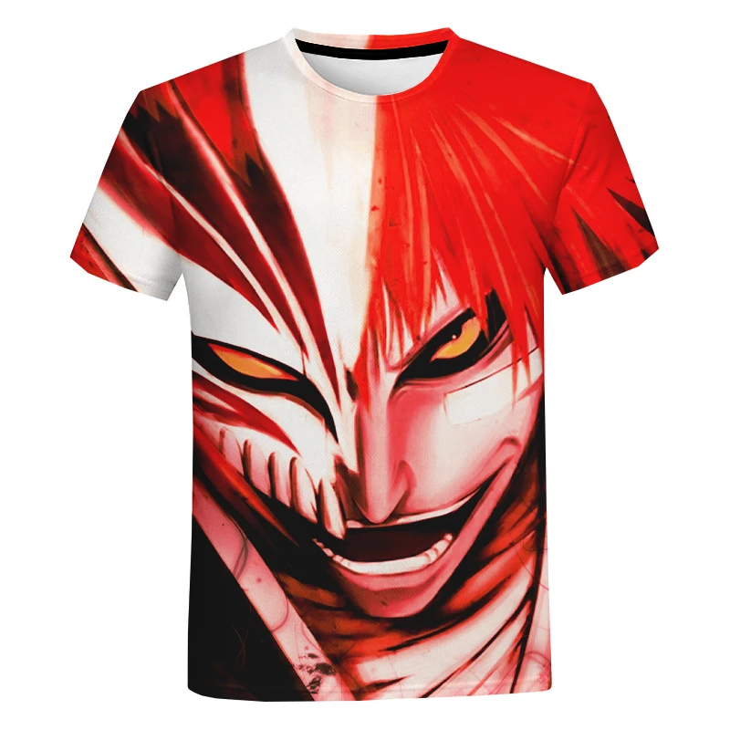 Japanese Anime 3D Printed Shirt for Men Factory Supply Sublimation T ...