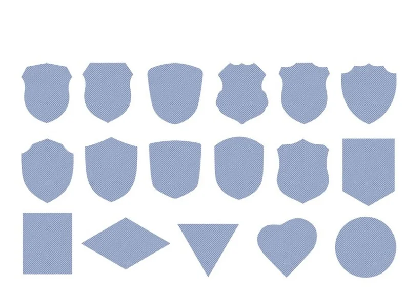 Sublimation Patch Blanks Low Moq Merrow Border Custom Blank Sport ...