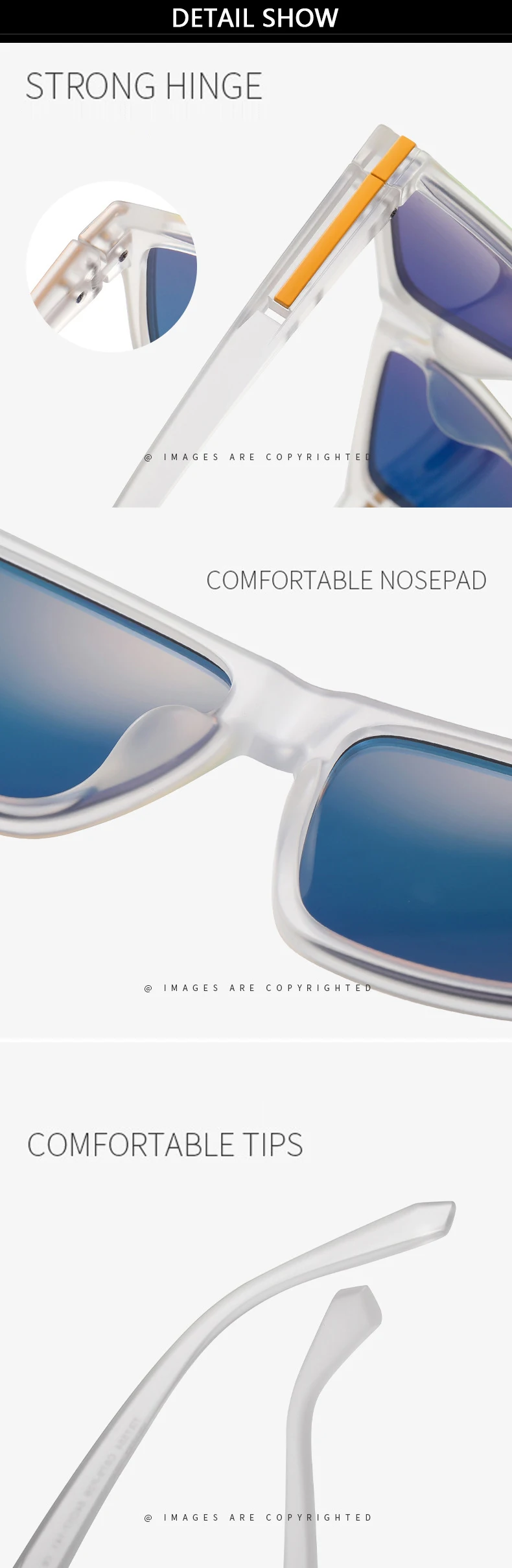 Wholesale High Quality TR90 Frame TAC Lens Polarized UV400 Sun Glasses ...