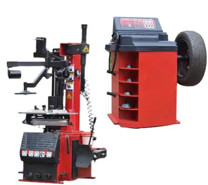 Workshop Tire Changer And Wheel Balancer Combo Car Tire Removal Machine ...
